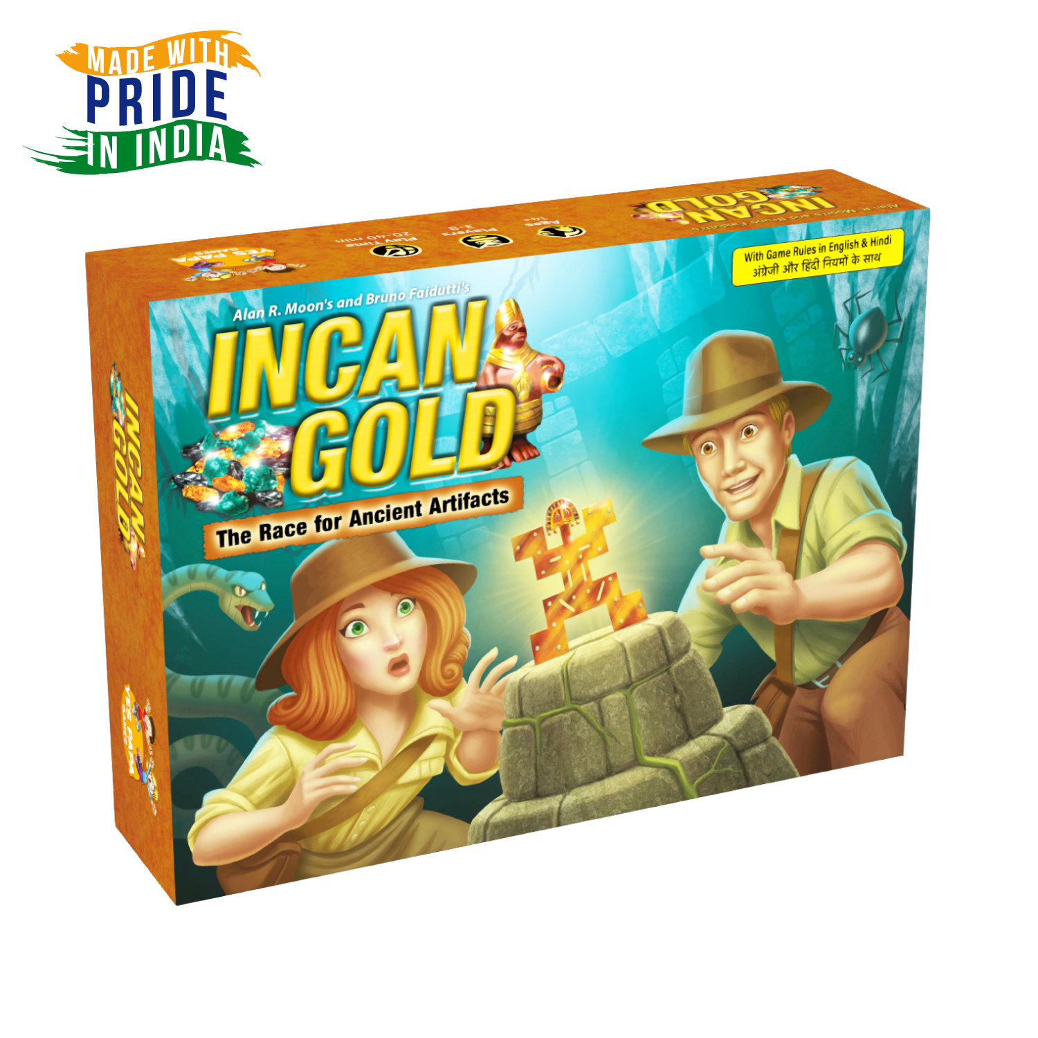 Buy Incan Gold only at Board Games India - Original Games, Best Price ...